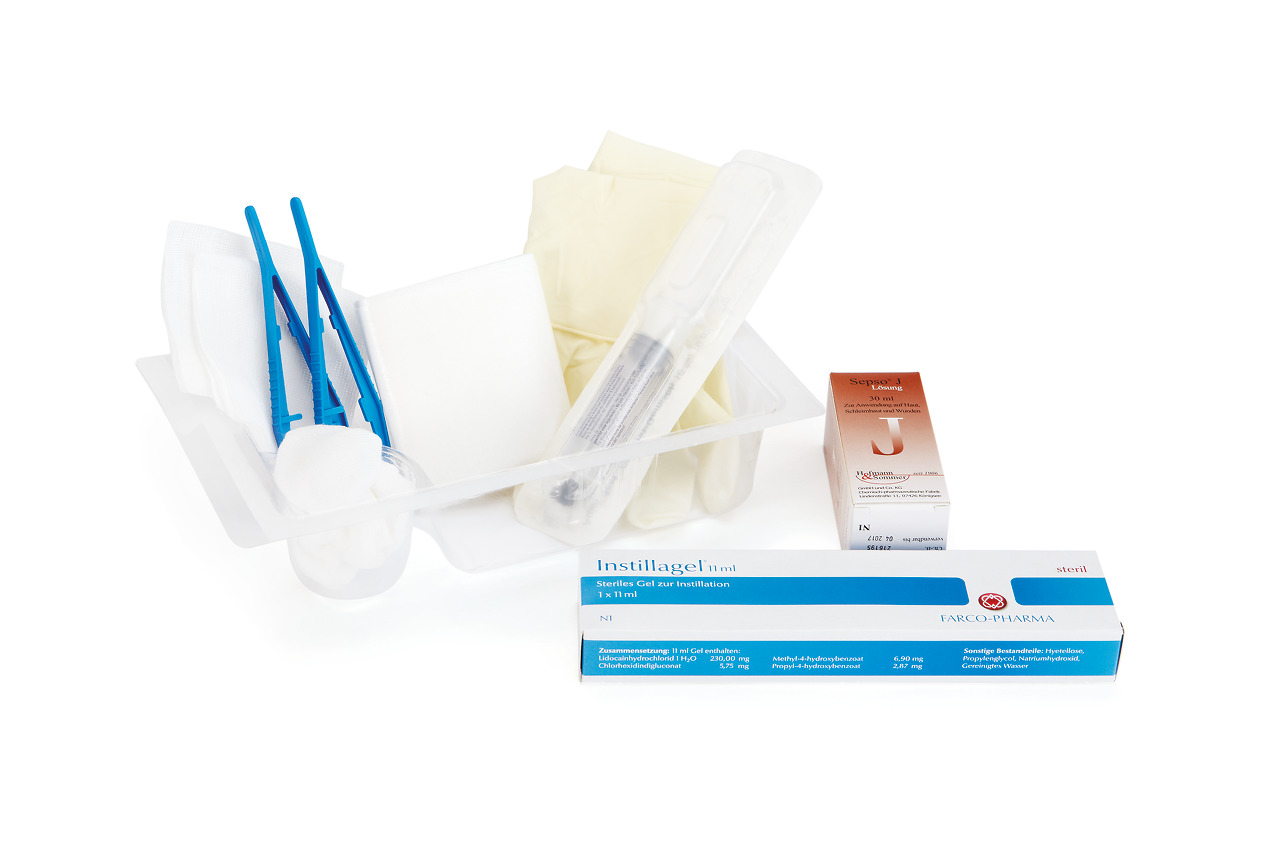 Katheter-Set DK F & M steril von MediSet | online kaufen im Shop Onprax.de